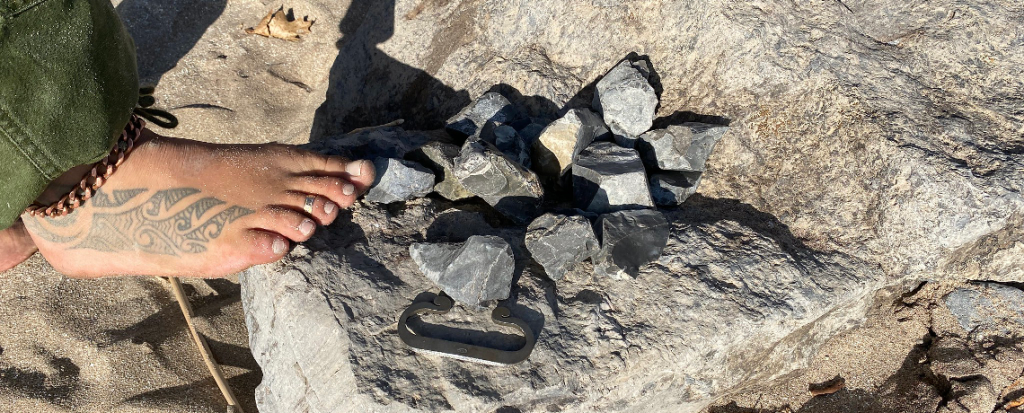 Finding Chert/Flint On A Beach [Video] - Barefoot Bushcraft & Archery